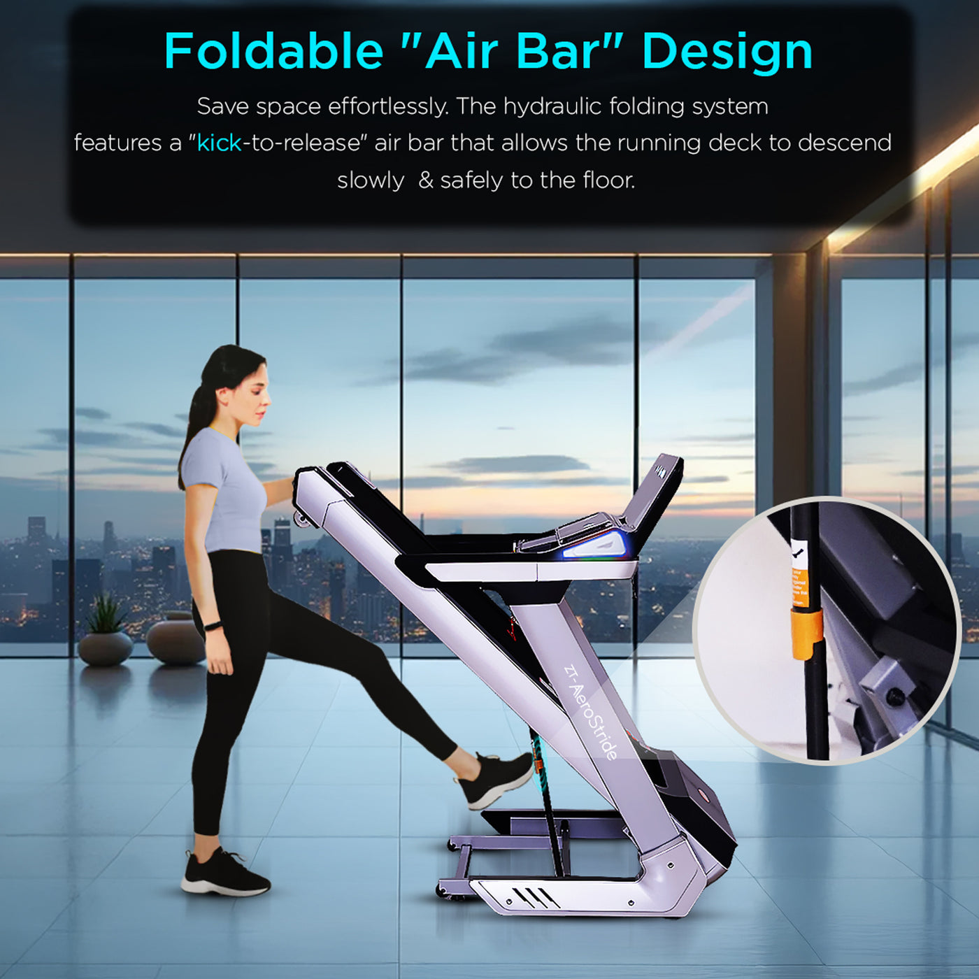 Best Treadmill in Pakistan | ZT-AERO STRIDE Commercial Home Treadmill – Zero HealthCare Pakistan